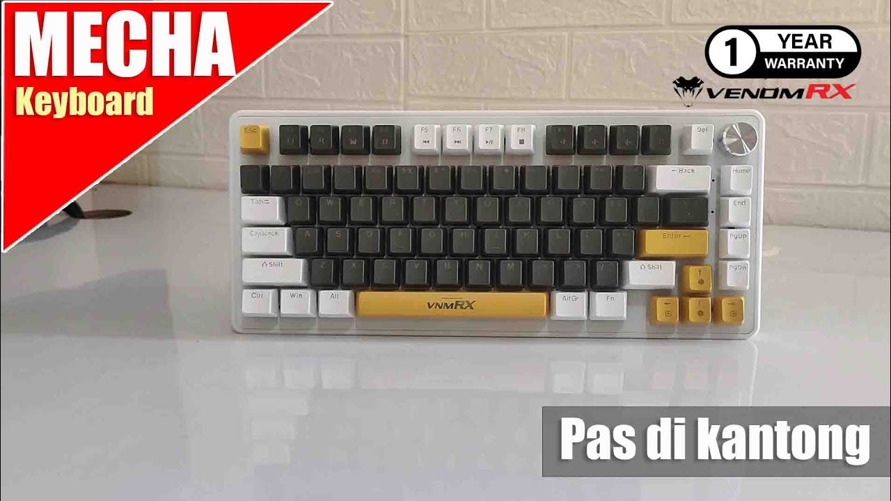 Keyboard Mechanical 200 Ribuan dari brand lokal dengan pilihan warna ...