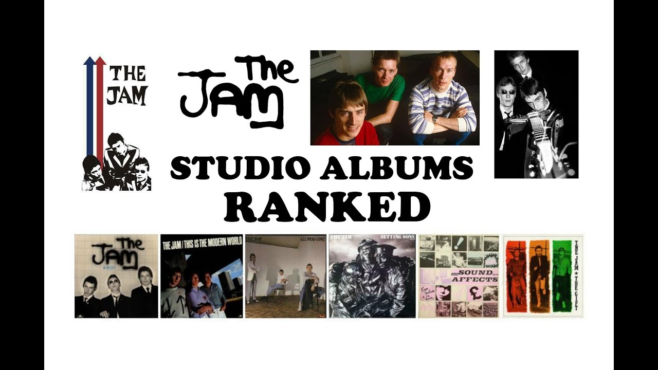The Jam studio albums ranked #vc #vinylcommunity - YouTube