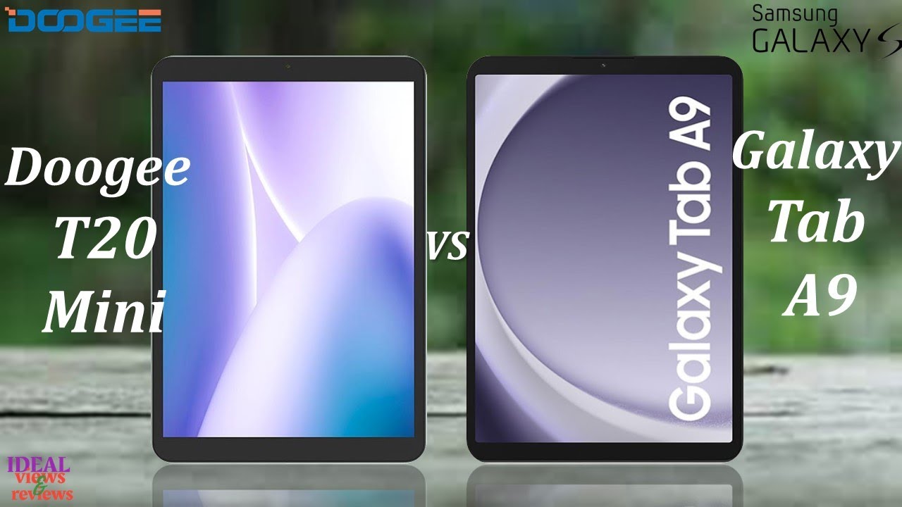 The Real Difference Between Doogee T20 Mini and Samsung Galaxy Tab A9 ...