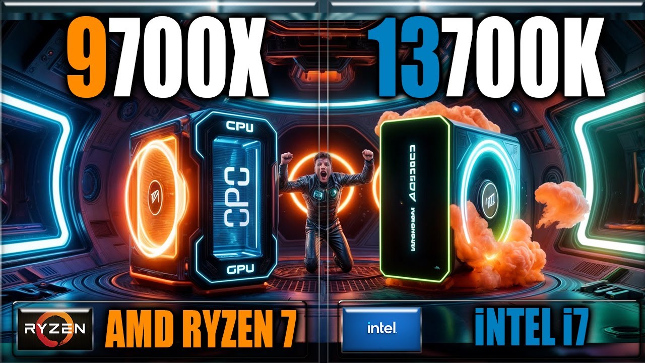 9700X vs 13700K Benchmarks - Tested in Games and Applications - YouTube