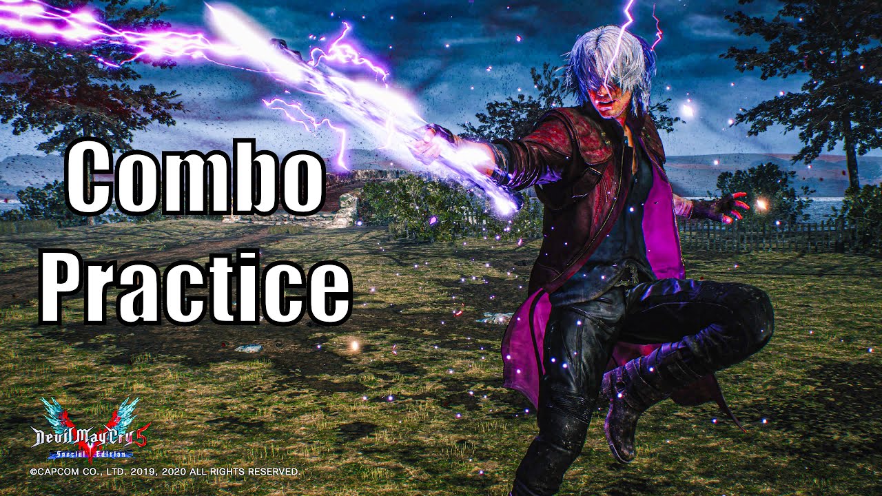 Devil May Cry 5 - Dante Combo Practice - YouTube