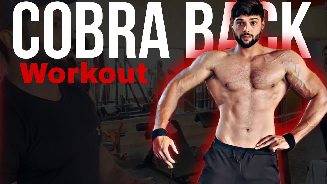 How To Get V Shape Back || Cobra Back Workout - YouTube