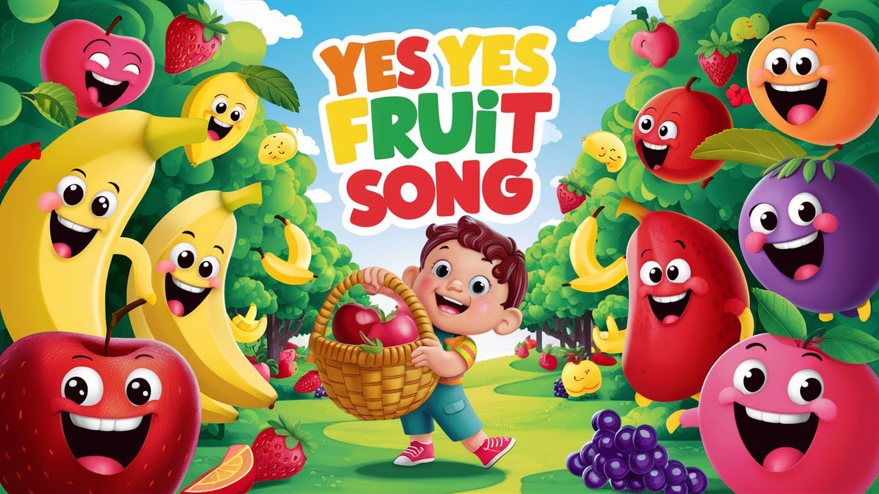 Yes Yes Fruit Song For Kids | Nursery Rhymes & Kids Songs @peekaboo ...