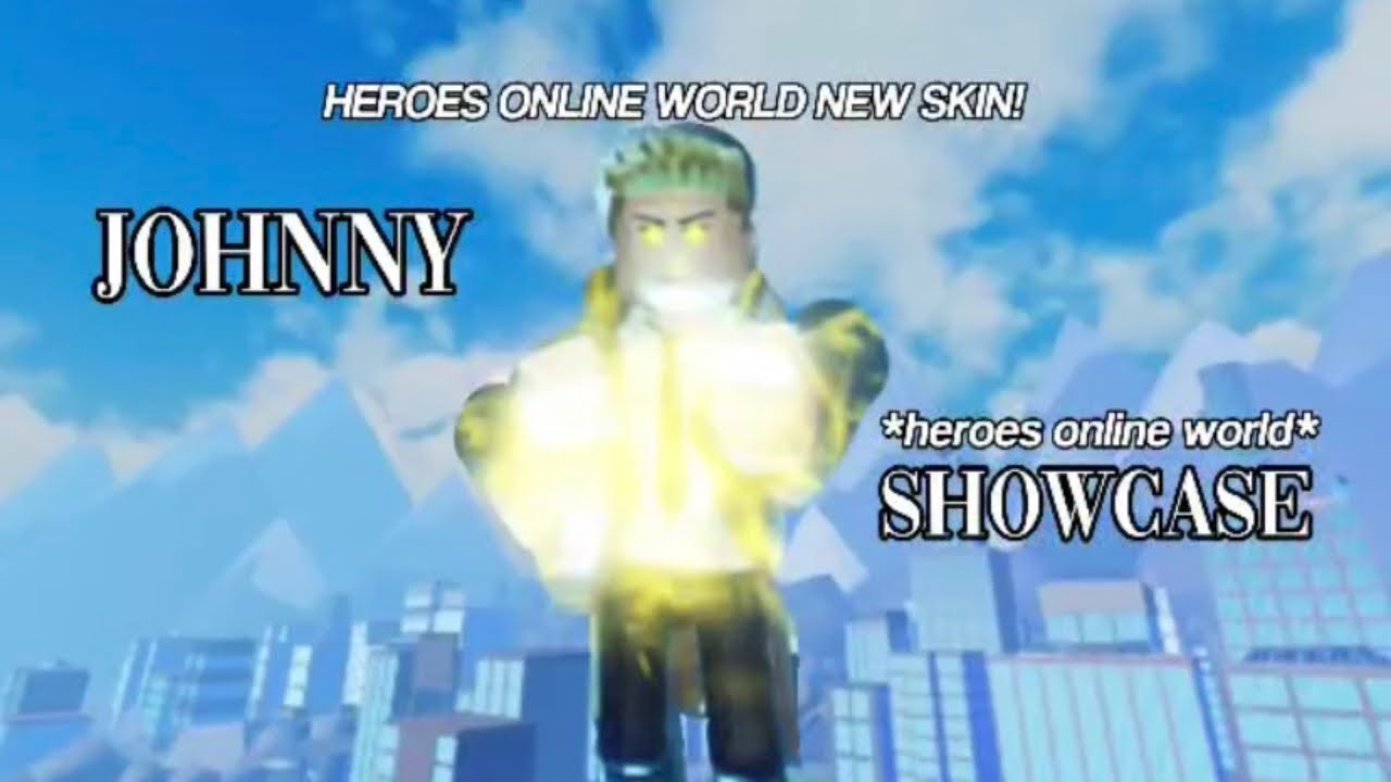 Johnny Sorcerer Skin Showcase | Heroes Online World | HOW | Roblox ...