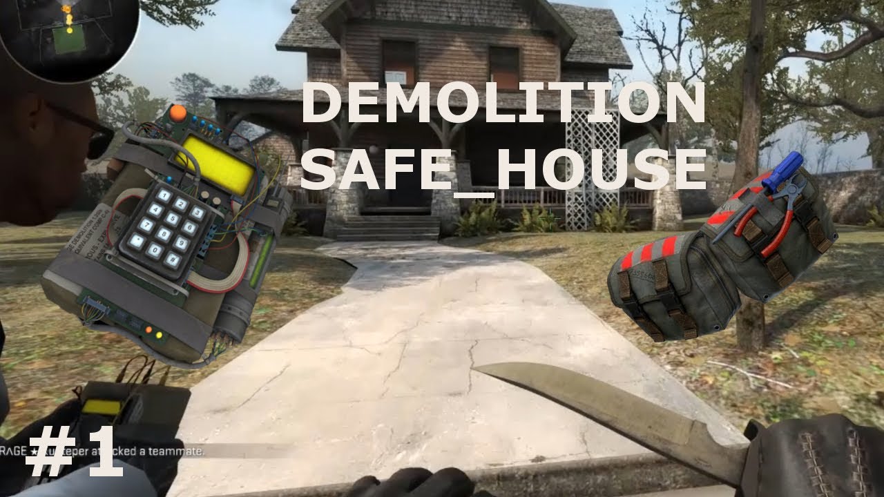 HOW TO ACE! [CS:GO DEMOLITION MODE] SAFE_HOUSE #1 - YouTube