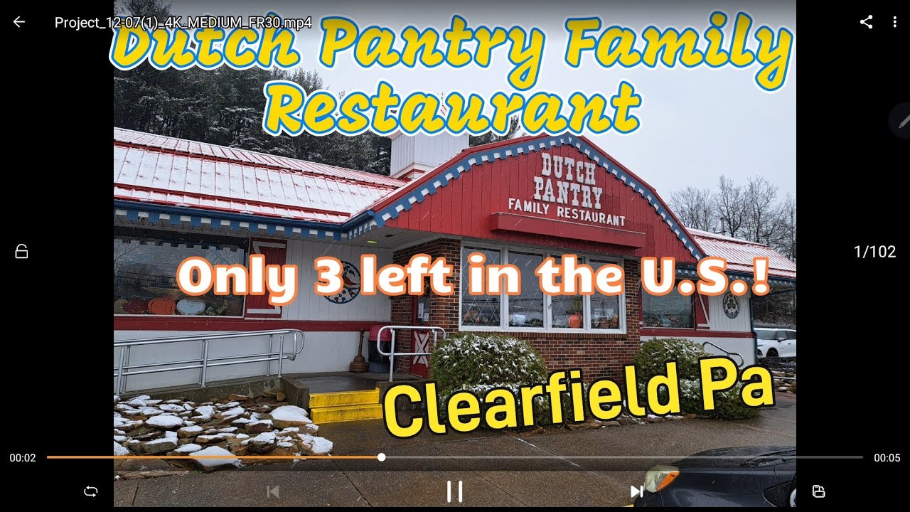 Dutch Pantry Restaurant Clearfield Pa - YouTube