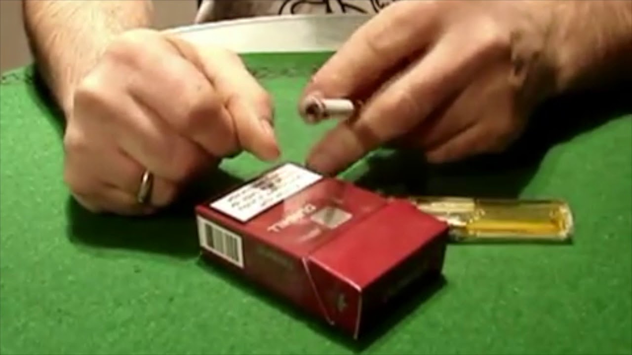 Lit Cigarette Pull ~ Magic Trick Vanisher - YouTube