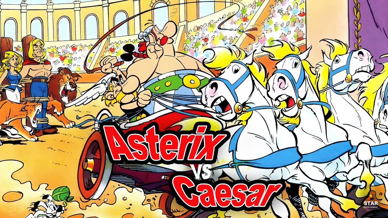 Asterix Vs Caesar (Official Trailer) In English | Voice of Roger Carel, Pierre Tornade, Pierre ...