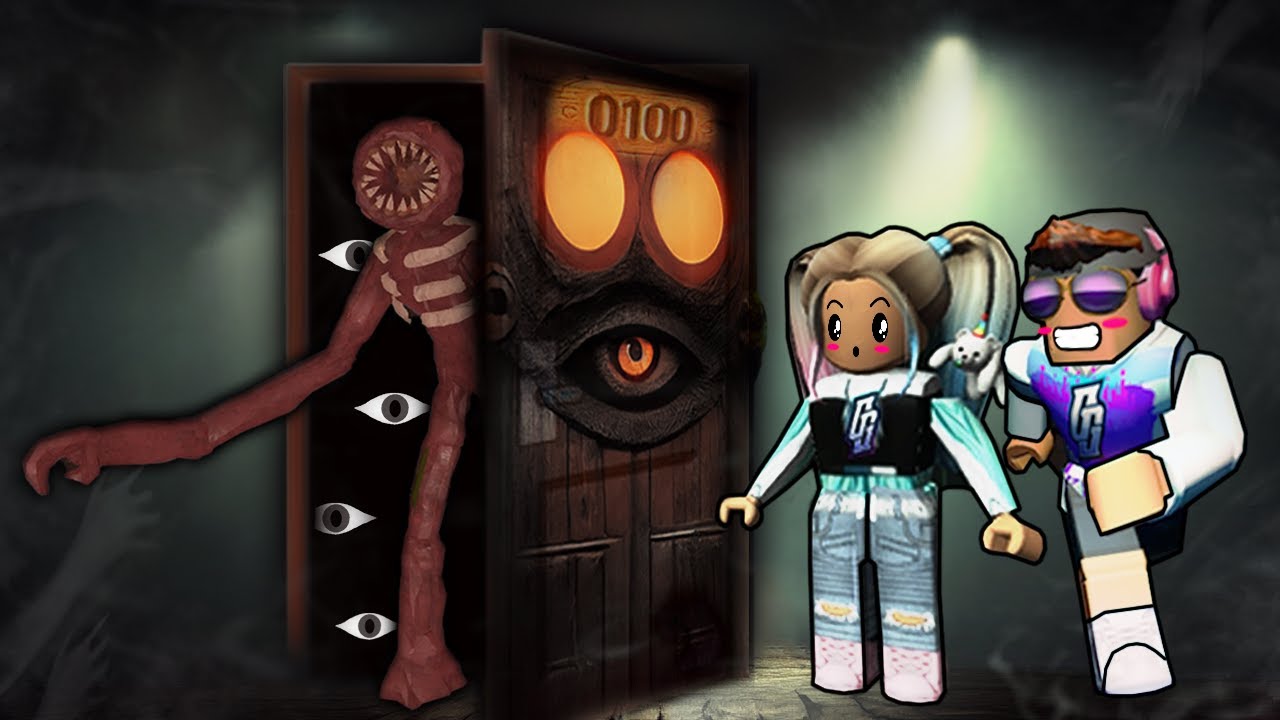 The Quest to Door 100 | Doors 👁️ (Ep 3) Funny Moments | Giggle Gamers ...