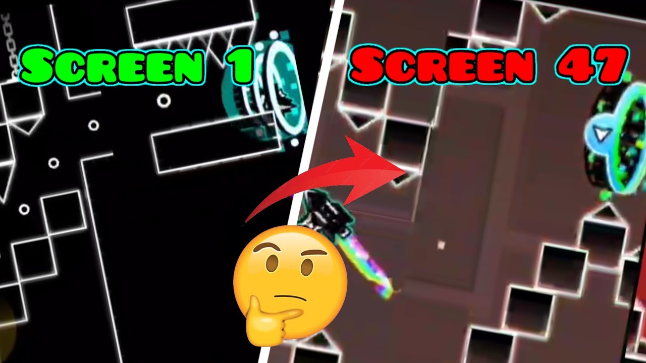 Geometry Dash Auto Play Area with MANY SCREENS? - YouTube