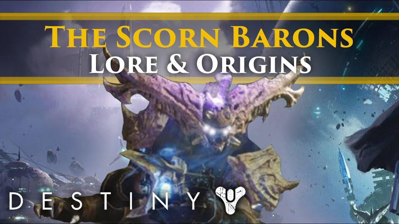 Destiny 2 Forsaken - The Scorn Barons! Lore, Origins & Backstory - YouTube