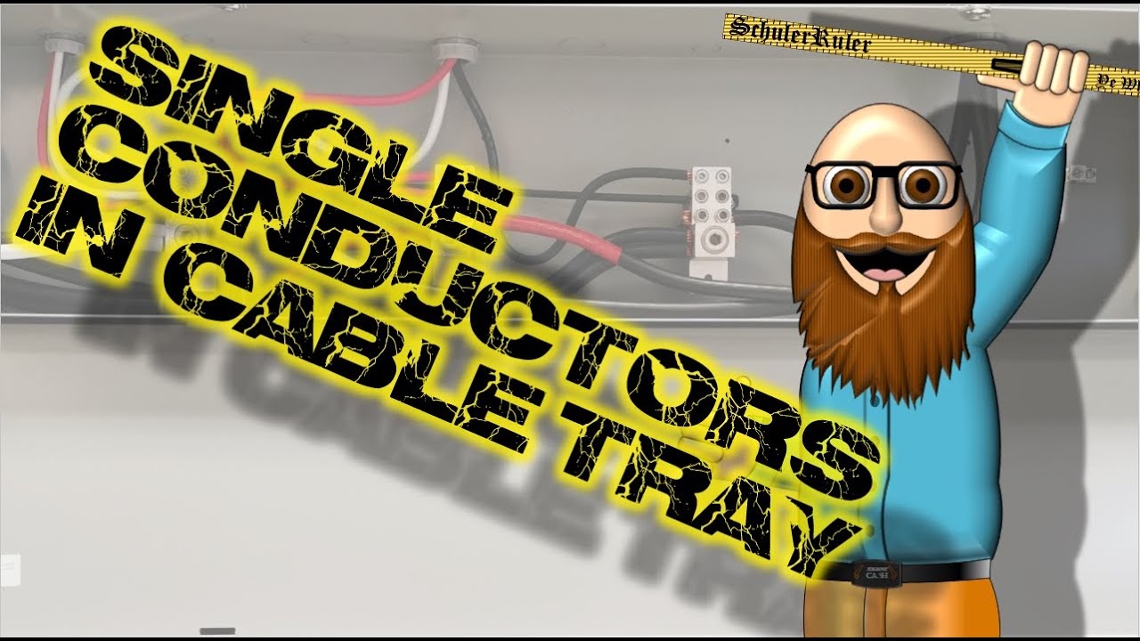 Single Conductor Cables in Tray - YouTube
