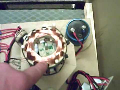 Overunity Pulse Motor Bedini type 4 - YouTube