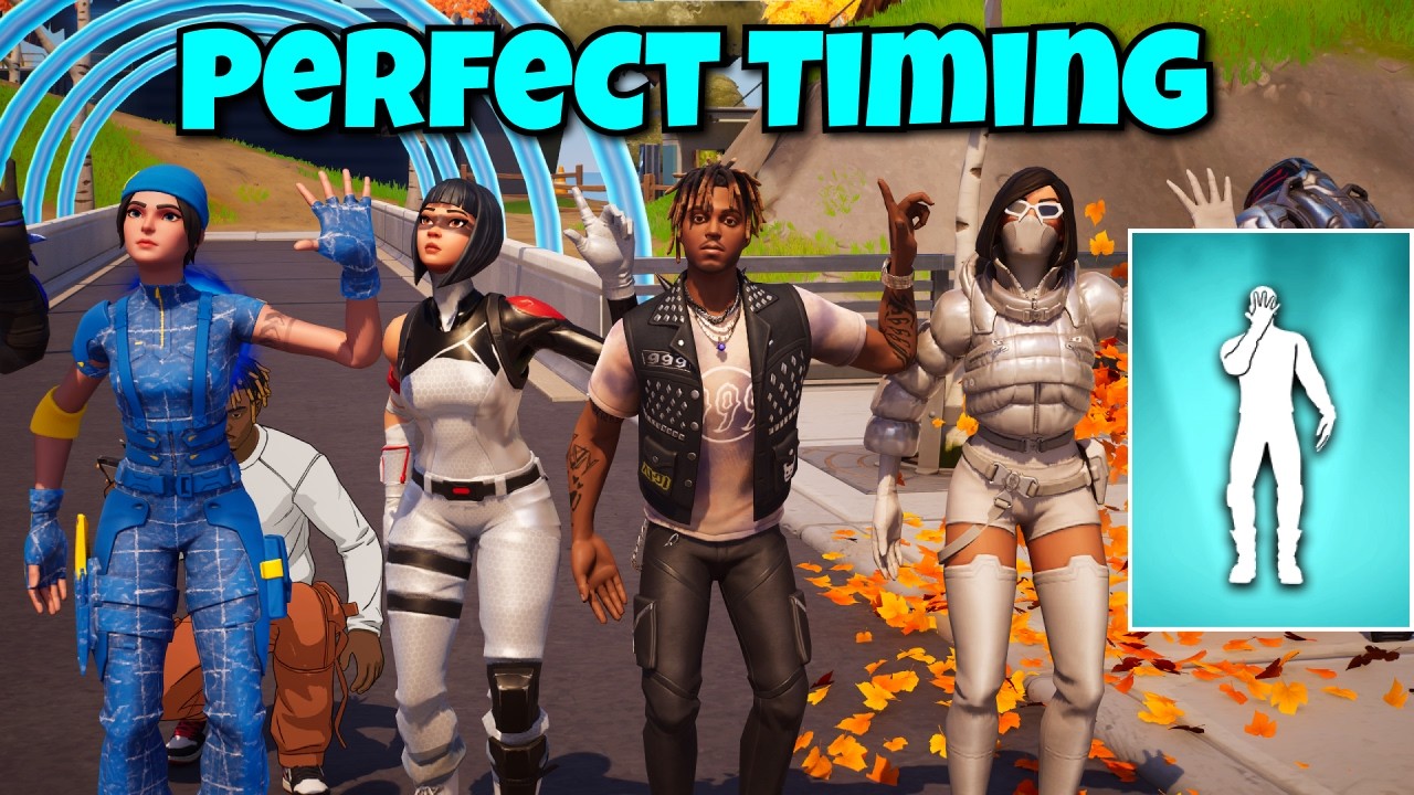 Fortnite Perfect Timing - Mask Off Emote 🎭 (Future - Mask Off) - YouTube
