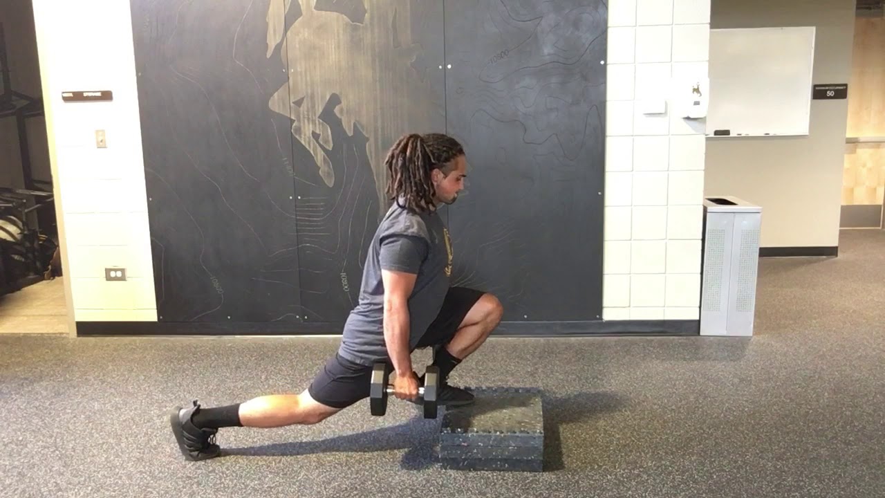 KOT Split Squat - Heel Elevated - YouTube
