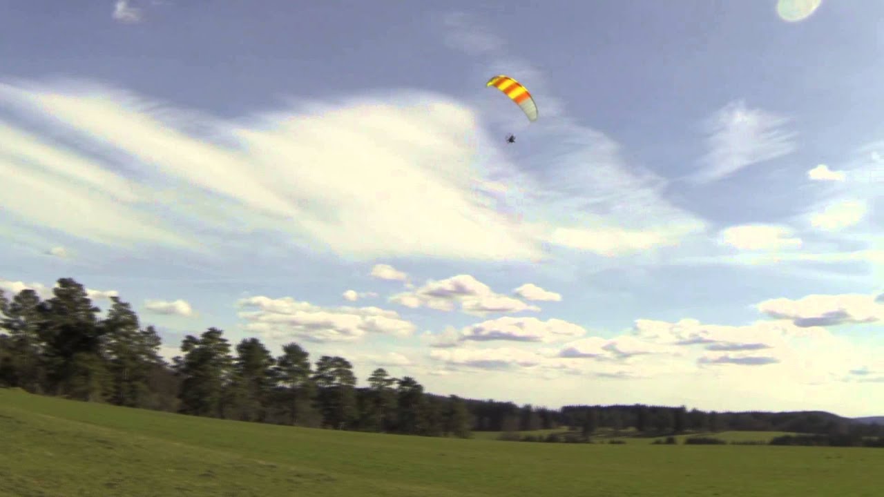 Rc-Paraglider erster Eigenbau SingleSkin - YouTube