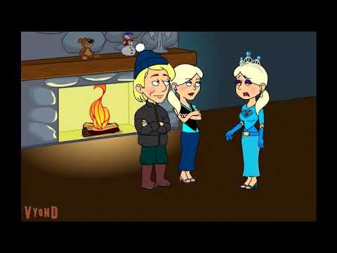 Elsa Turns Anna's Hair White and Gets Grounded (2014 Video) - YouTube