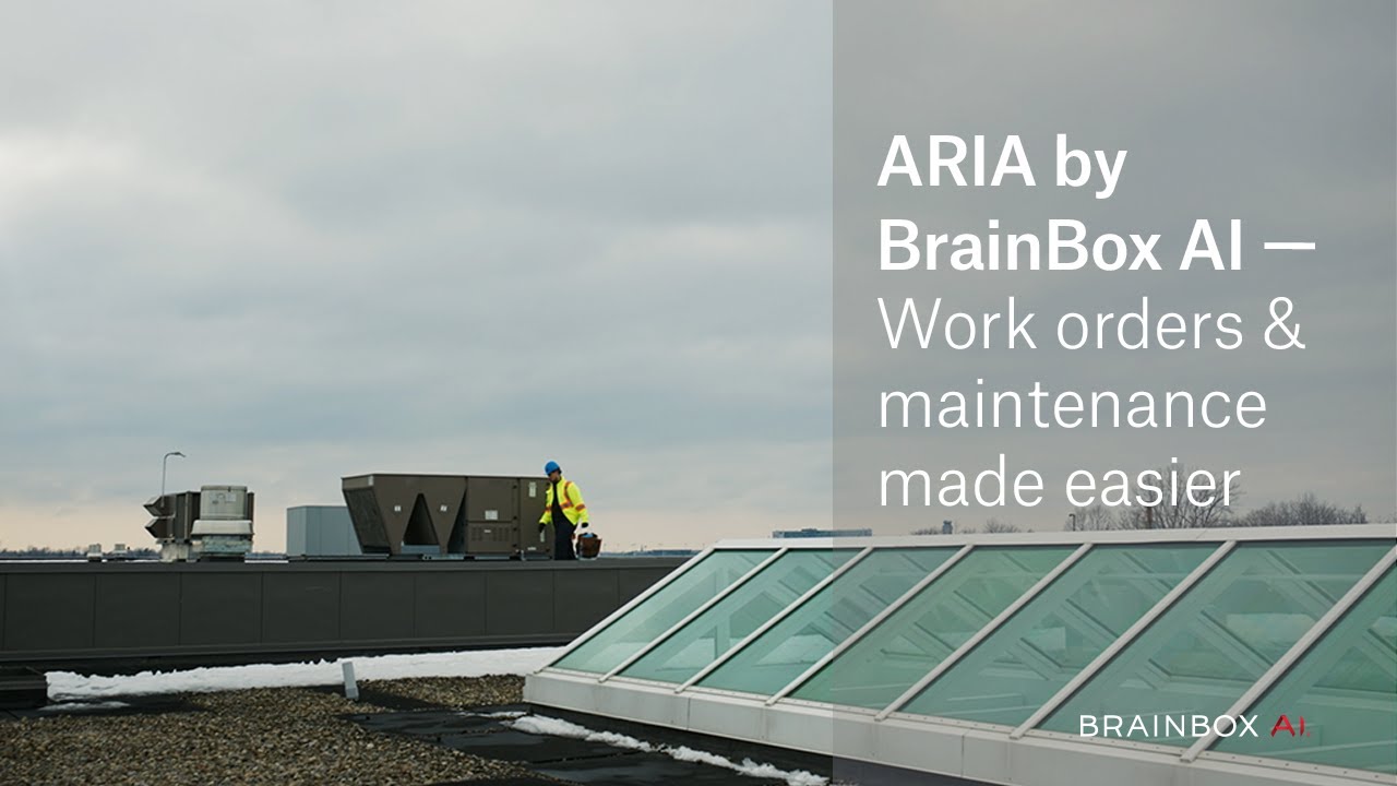 ARIA by BrainBox AI | Work orders and maintenance - YouTube