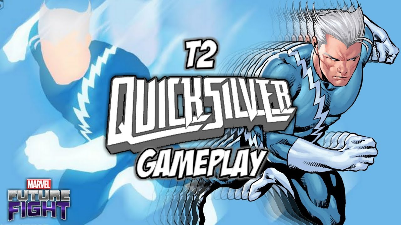 Marvel Future Fight: T2 Quicksilver Gameplay [Build + Story, TL, TU, VS ...