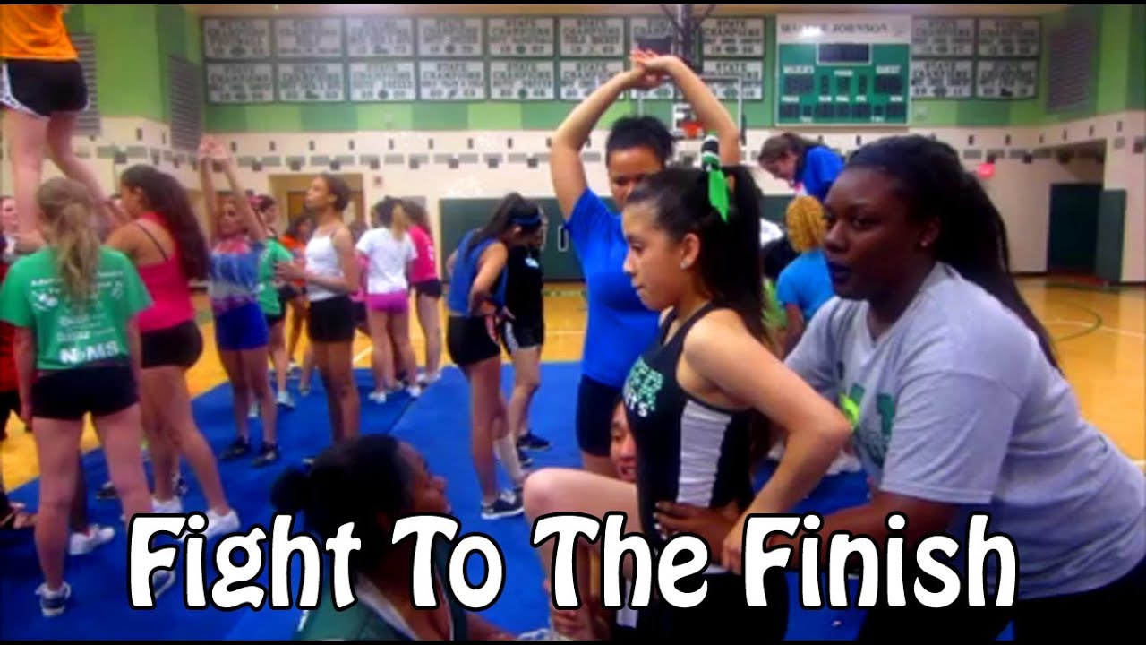 Cheerleading Tryouts: Day 2 - YouTube