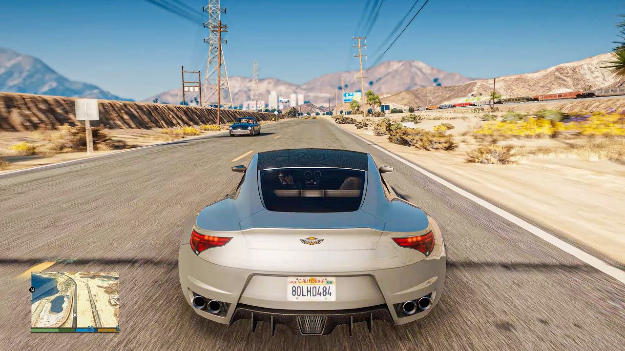 GTA 5 PS5 Expanded & Enhanced Gameplay Concept! Remastered Graphics and ...