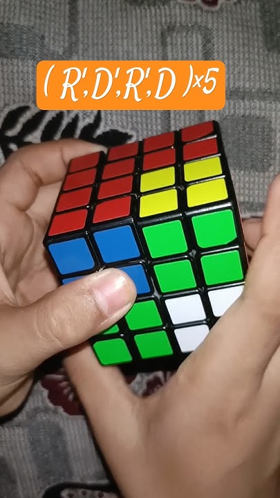 Easy trick to solve 4 by 4 Rubik's cube| #shorts #rubikscube #viral ...