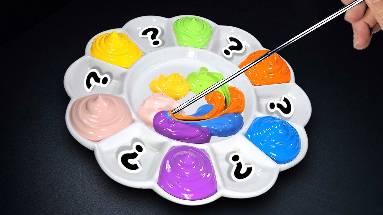 Making 7 Colors with Only 6 Primary Colors - YouTube