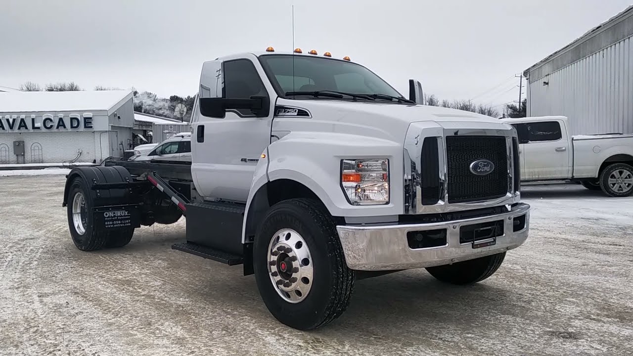 2021 Ford F-750 Regular Cab Chassis Truck - YouTube