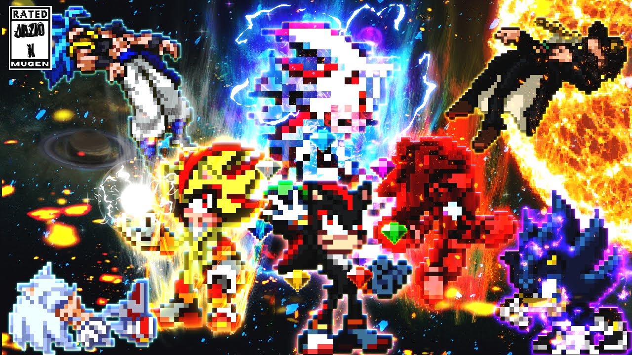The ULTIMATE SHADOW CONQUERED EVERYONE in MUGEN!!! - YouTube