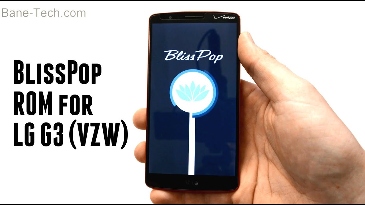 BlissPop ROM for the LG G3 (Verizon) - YouTube