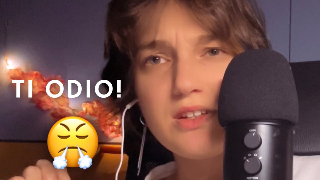 ASMR • Ti odio (con finale inaspettato) - YouTube