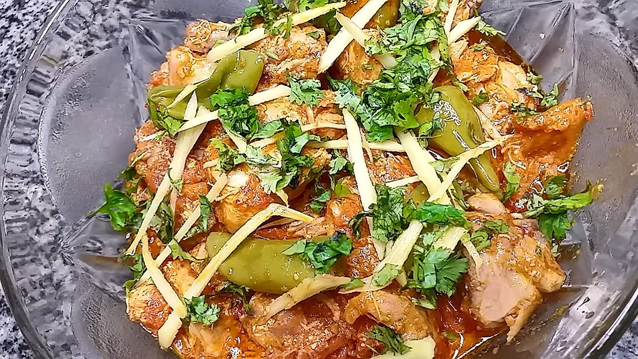 How to Make Khyber Chicken Karahi (Quick and Easy Recipe) - YouTube