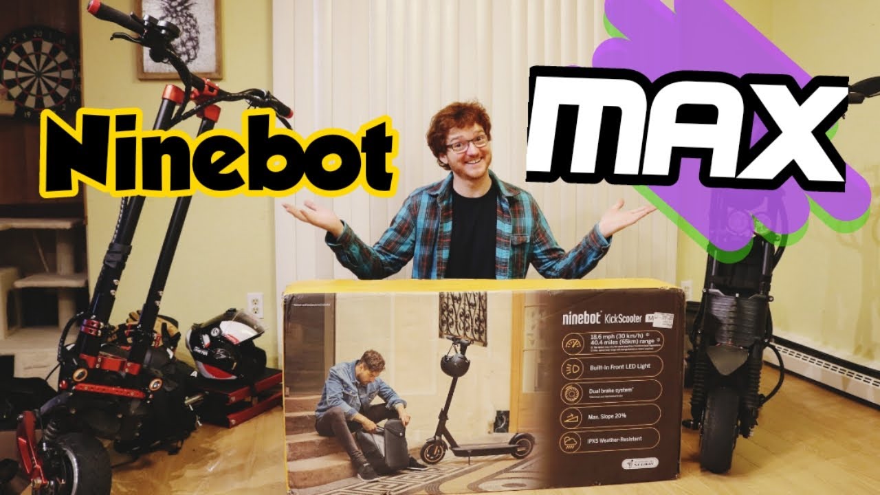 Segway Ninebot Max: Unboxing and Walkaround - YouTube