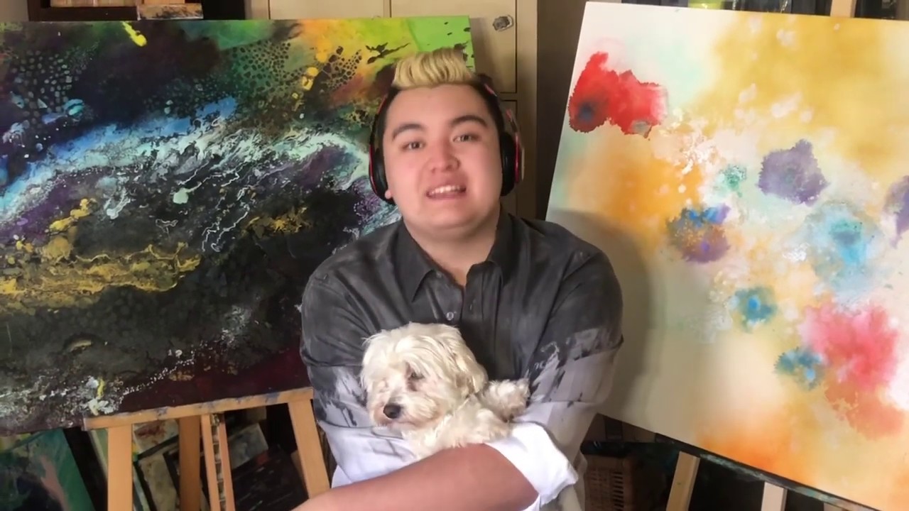 Art Journaling through COVID-19 - Artist Aiden Lee - YouTube
