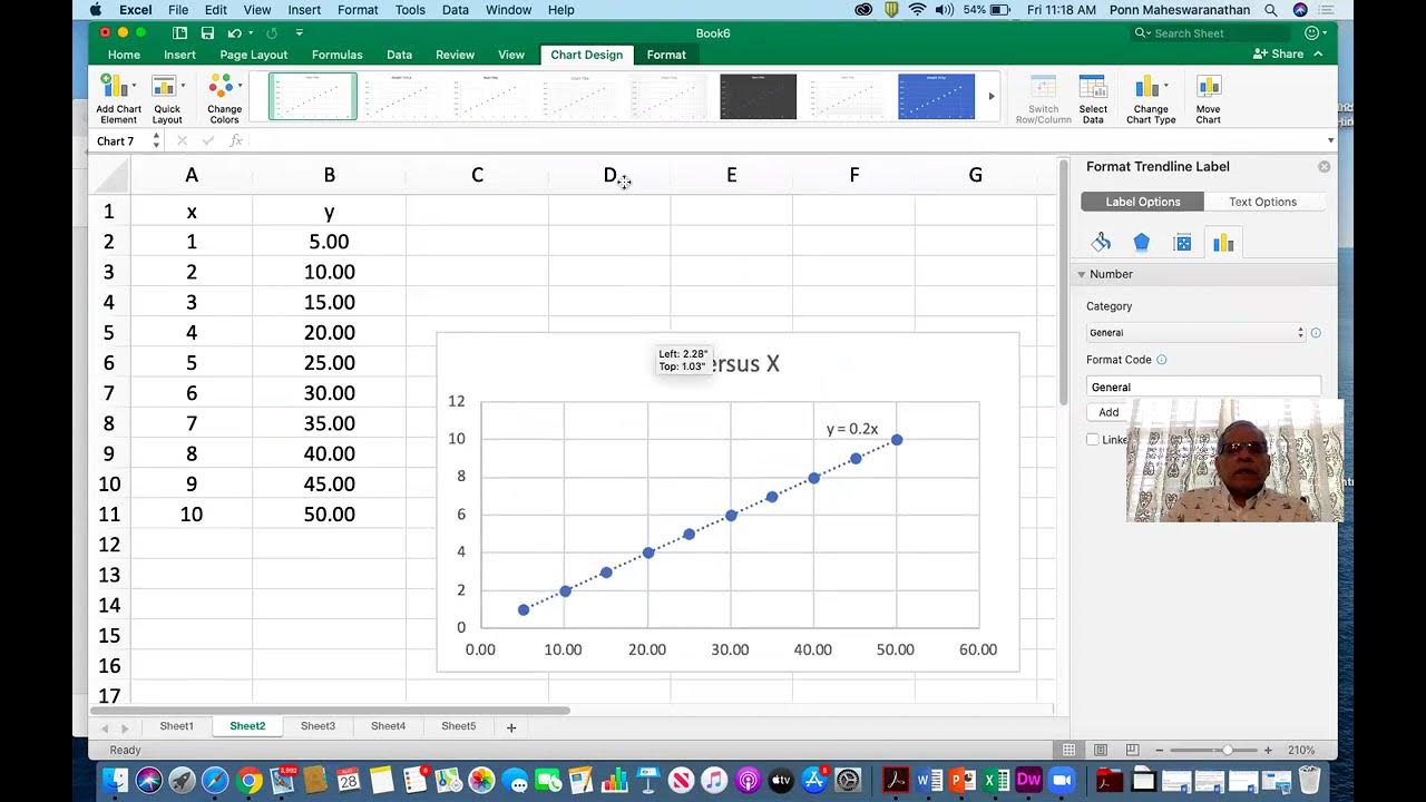 Excel in x-y scatter plots - YouTube