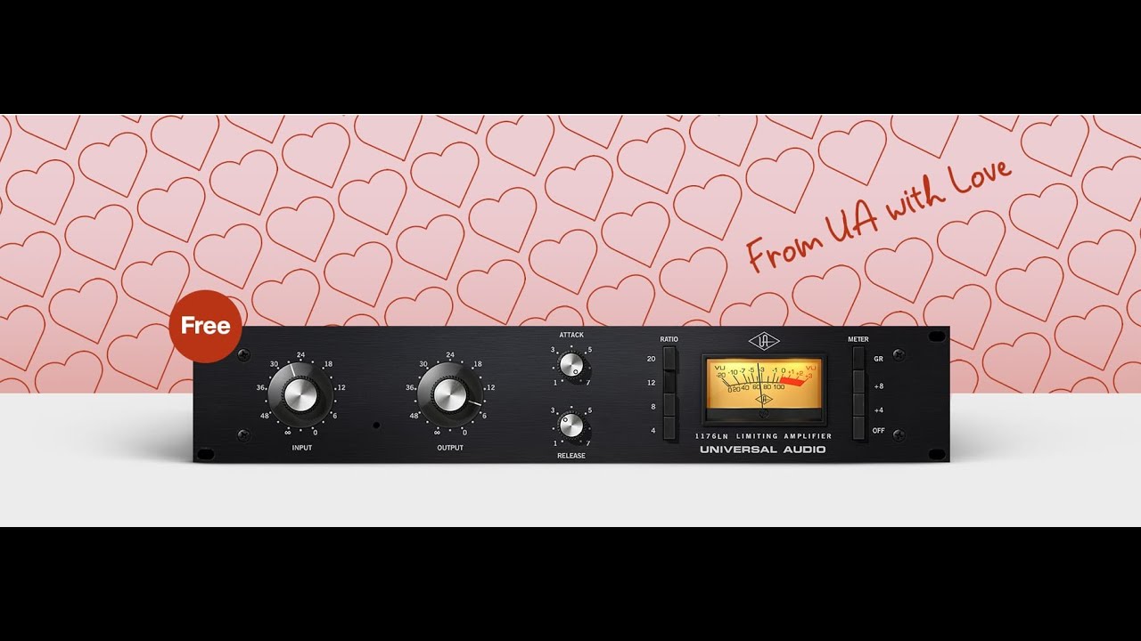 FREE PLUGIN ALERT! UA 1176 Compressor! - YouTube