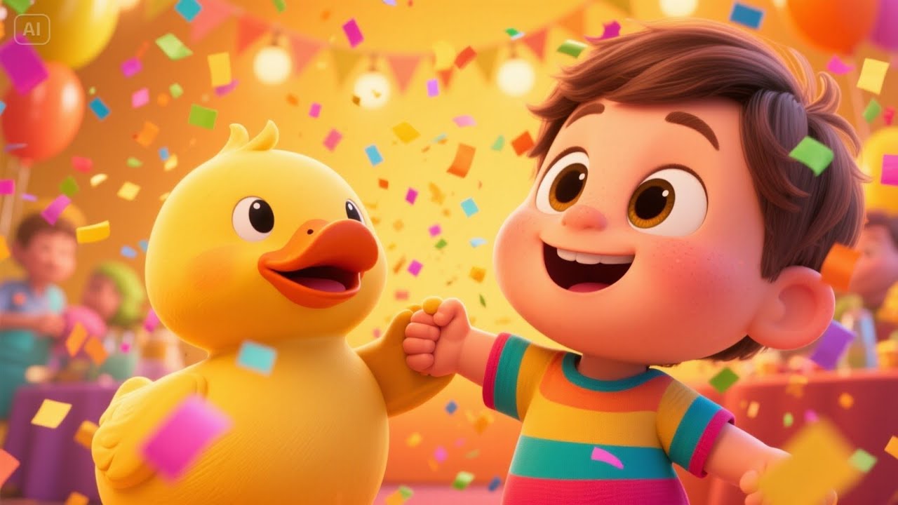 Shake Your Hands with Baby Duck | Fun Dance and Movement Song for Kids ...