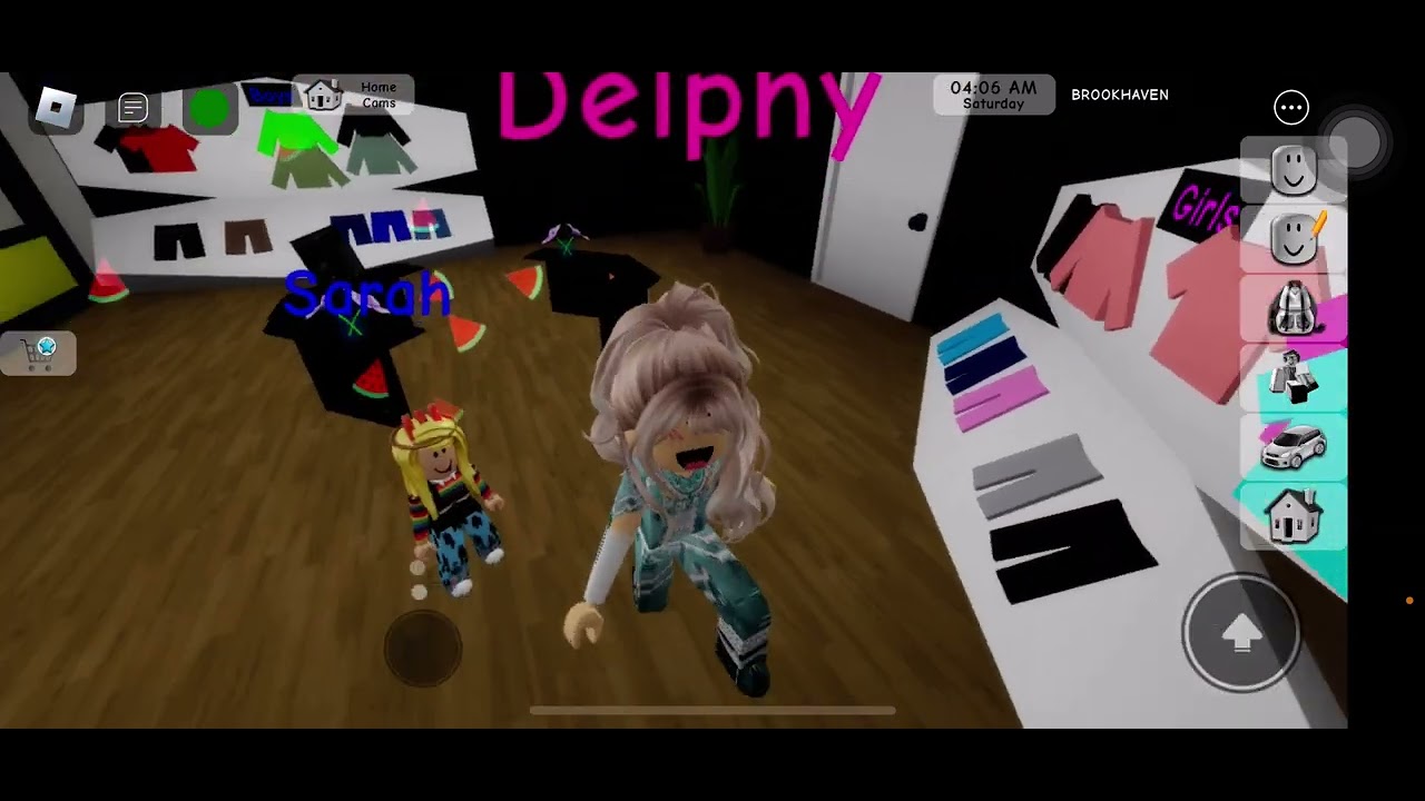 I PLAYED WITH MY FRIEND SARAH!!! (Roblox) - YouTube