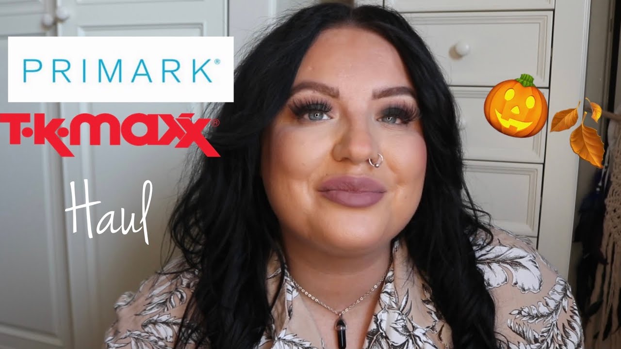 Primark & Tkmaxx haul | Halloween bargains & AMAZING reduction stickers ...