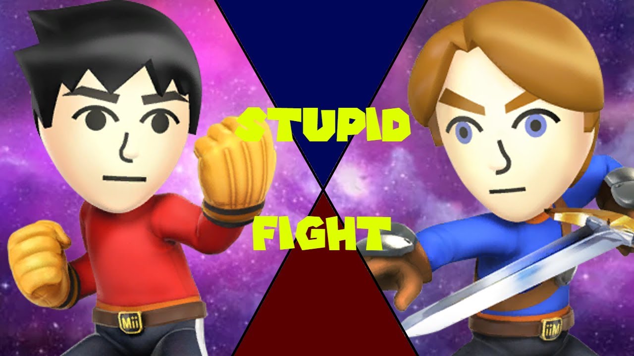 Stupid Fight R: Mii vs Mii - YouTube