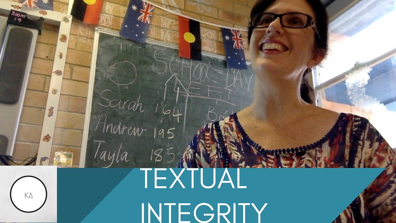 What is Textual Integrity? - YouTube