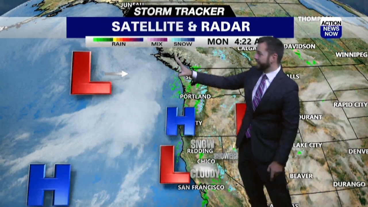 Storm Tracker Forecast: Cloudy with limited showers early this week ...