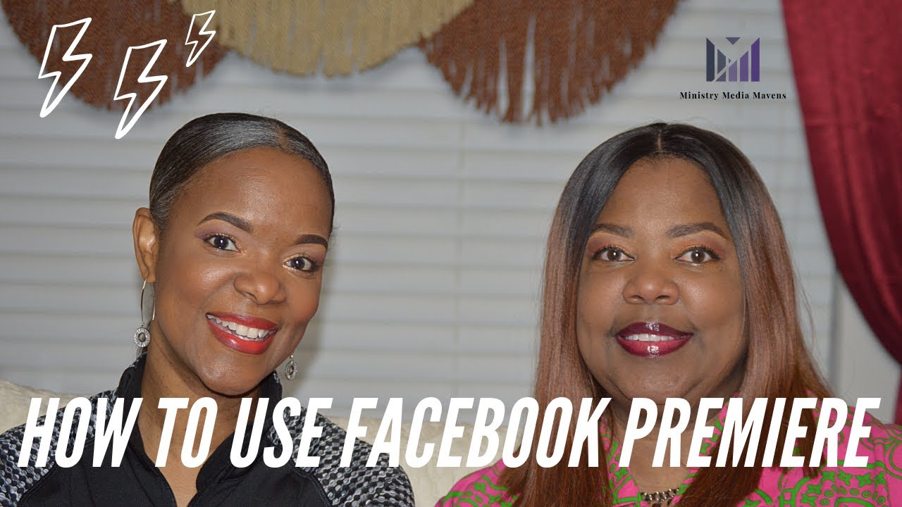 How to use Facebook Premiere |Tutorial for Small Churches | Facebook ...