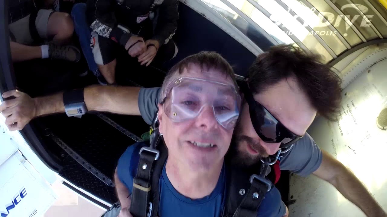 Dale Gatlin's Tandem skydive! - YouTube