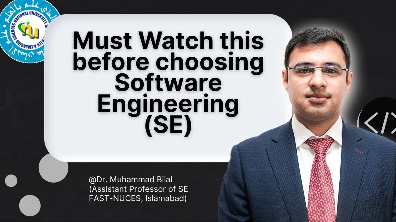 Must Watch Before Choosing Software Engineering as a Career | CS Vs SE ...