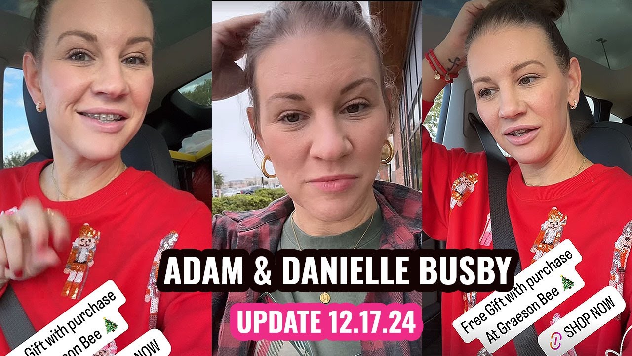 Adam Busby and Danielle Busby Family Updates | December 17, 2024 - YouTube