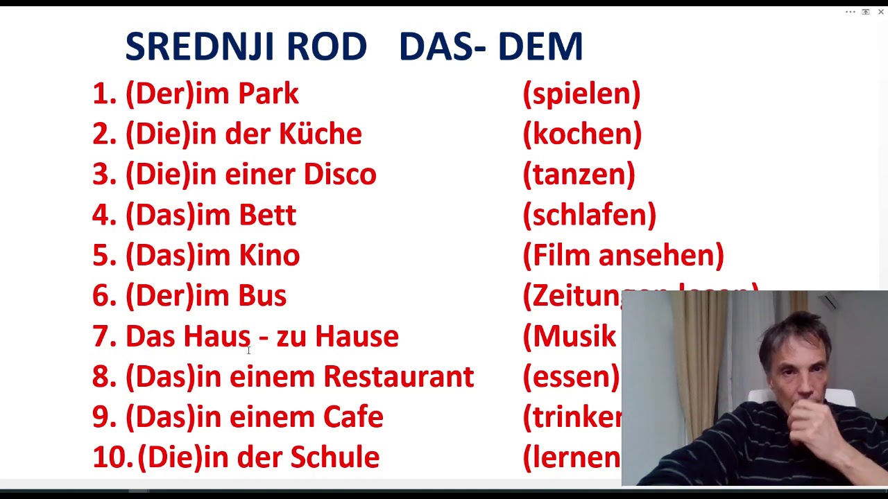 NEMAČKI - MOJ PRVI SUSRET SA NEMAČKOM GRAMATIKOM - RODOVI IMENICA I ...