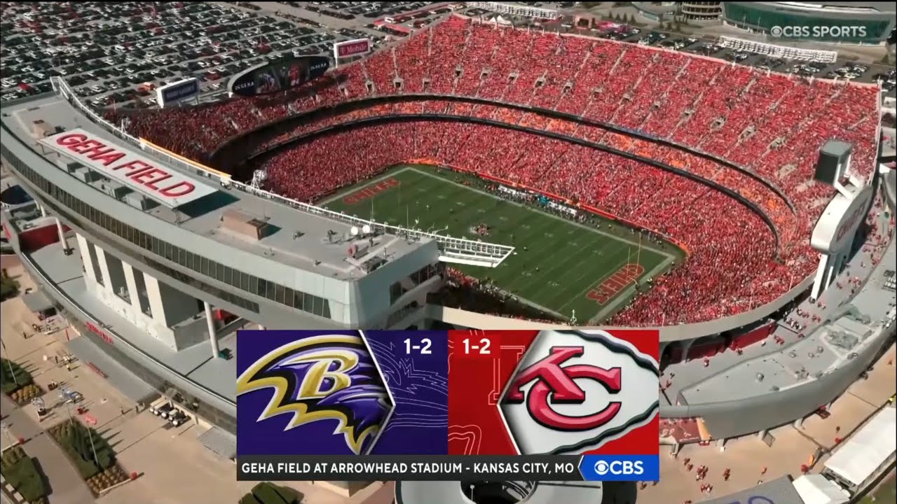 NFL on CBS intro | BAL@KC | 9/28/2025 - YouTube