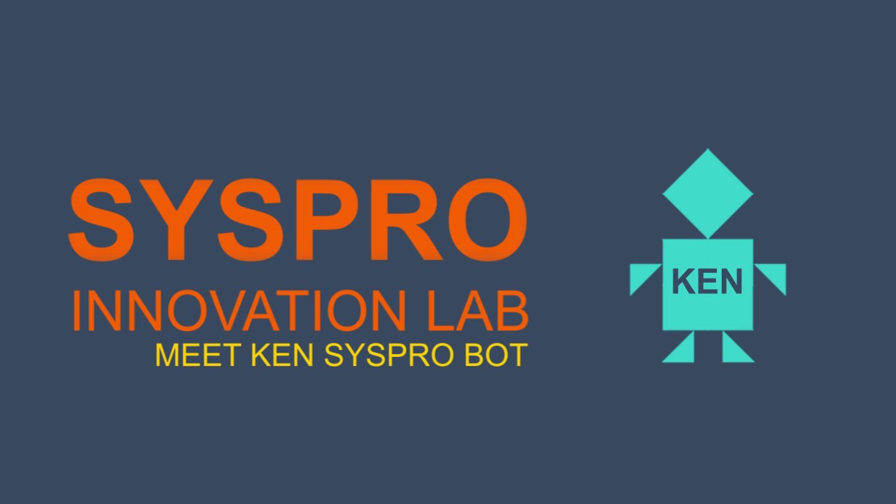 SYSPRO Innovation Lab - Bots - YouTube