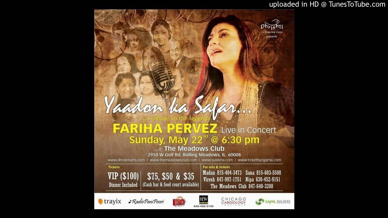 Fariha Pervez Interview By Purnima Nath - May 2016 - YouTube